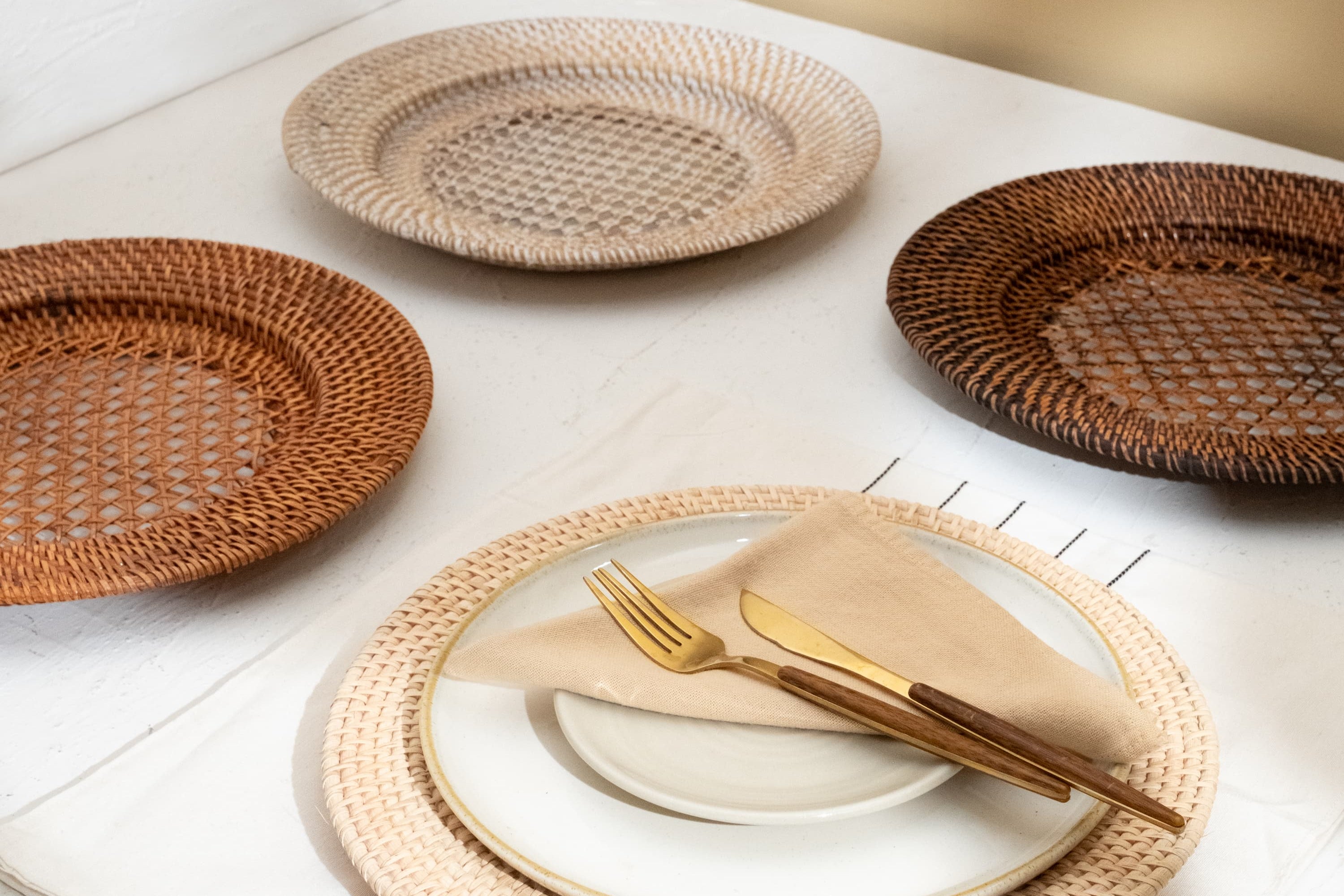 The Ultimate Guide to Rattan Placemats | Coastal Villa Homeware